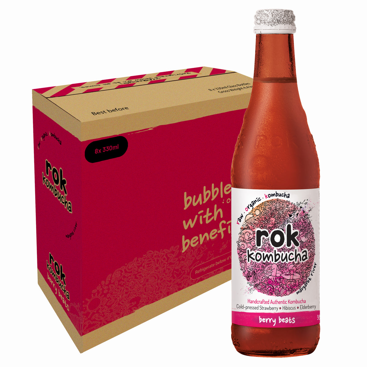 Berry Beats - rok kombucha – The Local Drinks Co.