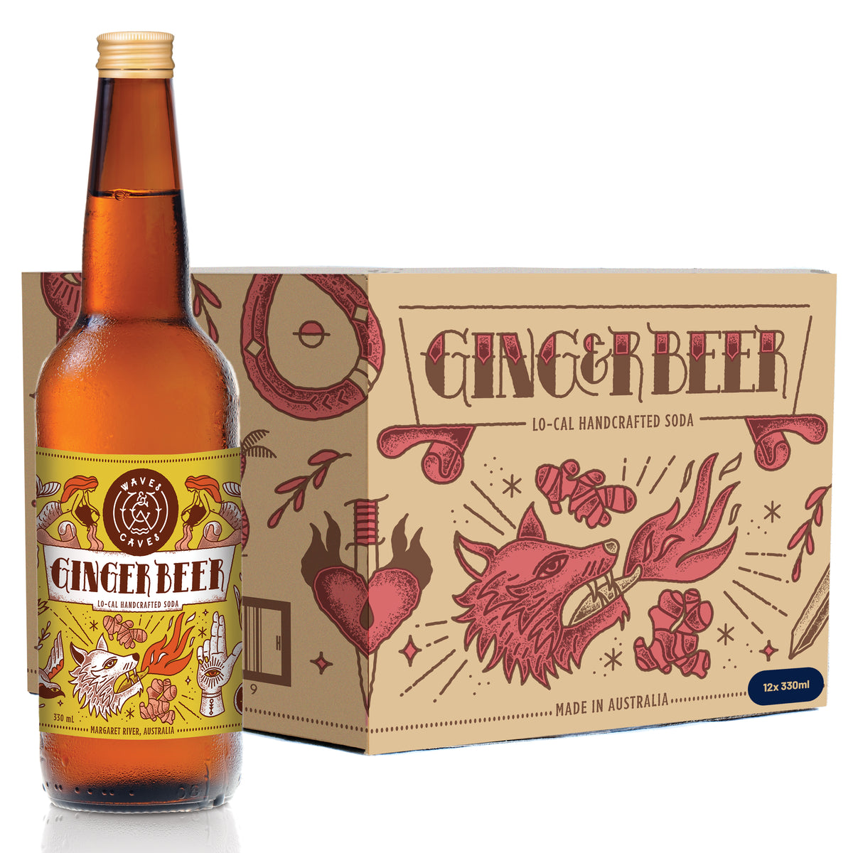 Ginger Beer - Waves & Caves – The Local Drinks Co.