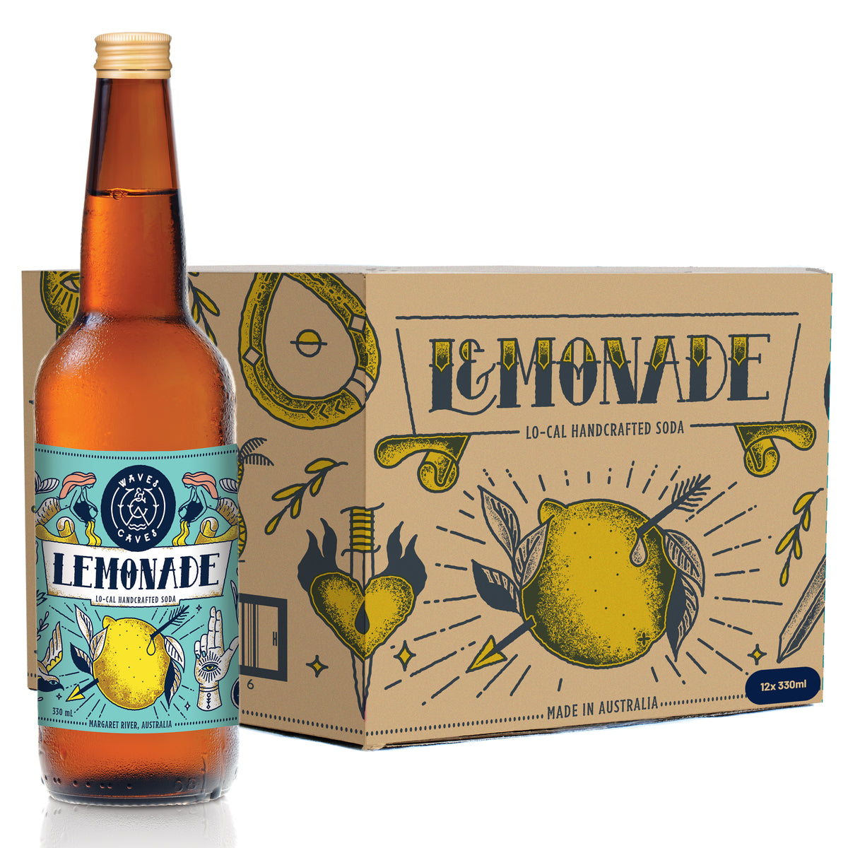 Waves & Caves Lemonade | Natural Low-Sugar Lemonade – The Local Drinks ...