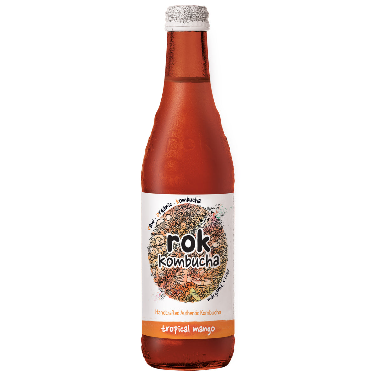 rok Kombucha Tropical Mango | Raw Organic Kombucha – The Local Drinks ...